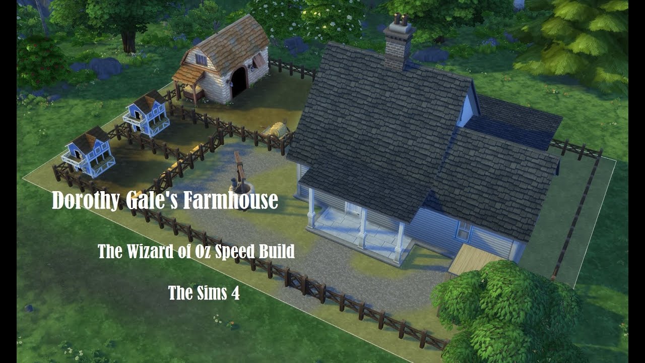 Wizard Of Oz Kansas Farmhouse