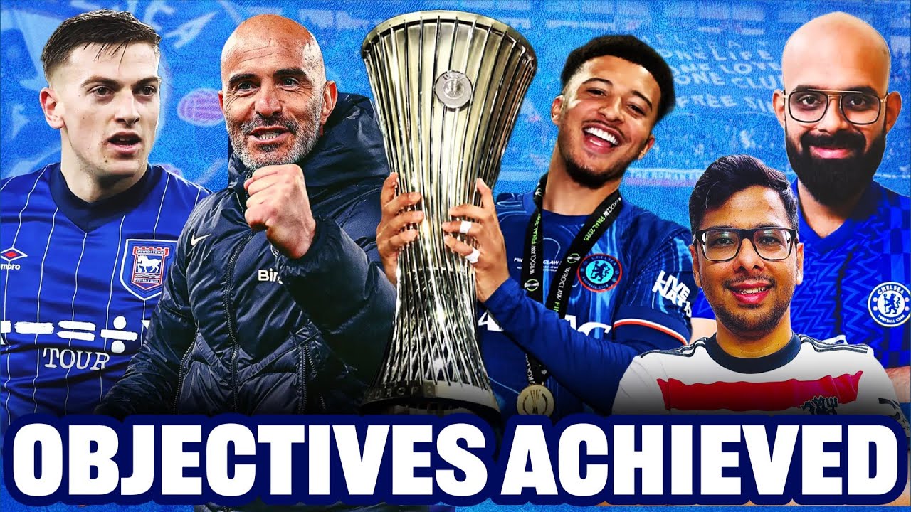 Chelsea Seal Trophy, Top 4 UCL Spot & Liam Delap @DrogBABA - YouTube