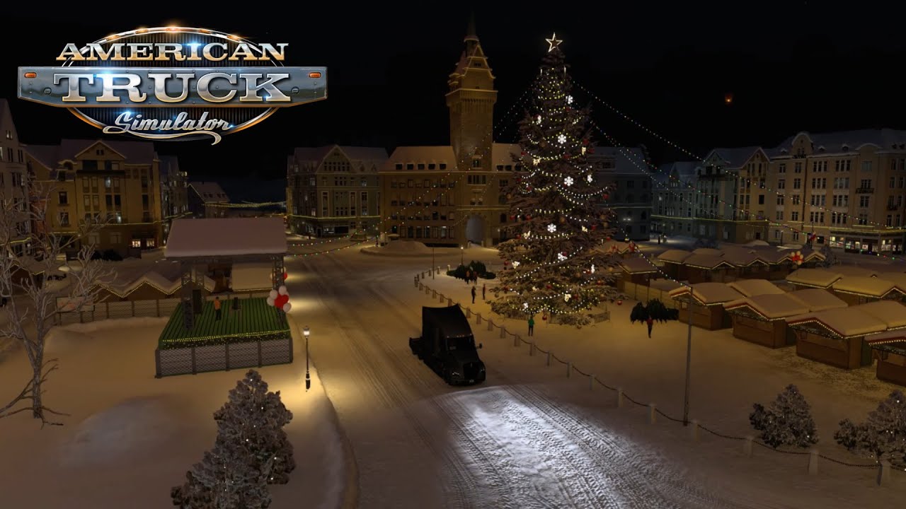 🎅 Merry Christmas 🎄 | #ATS #AmericanTruckSimulator #WOTevent #T680 # ...