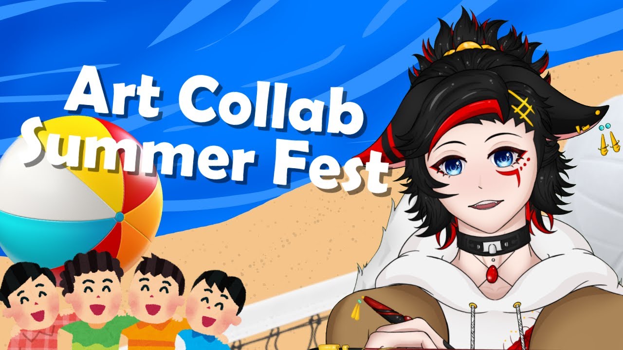 【Art Collab Canvas】Summer festtt add some shells - YouTube