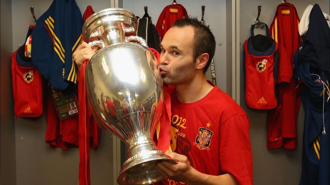 Andrés Iniesta vs Italy | Every Touch in Spain’s Euro 2012 Final ...