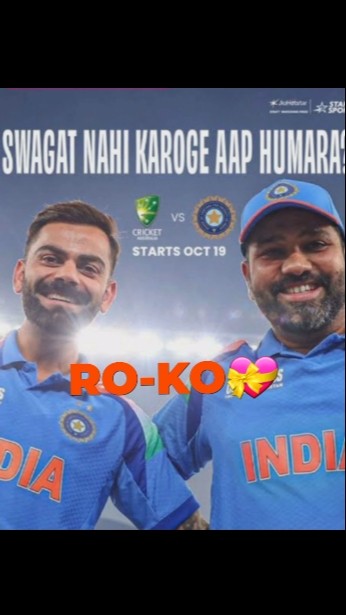 On 19th October Ro-Ko is coming back💝। Ro-Ko edits। #cricket #shorts ...