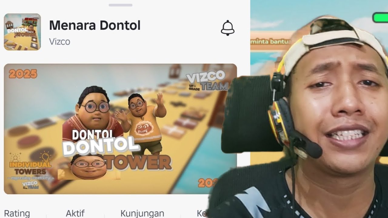 MENARA DONTOL TOWER ADIT TOLONG DI GAME ROBLOX - YouTube
