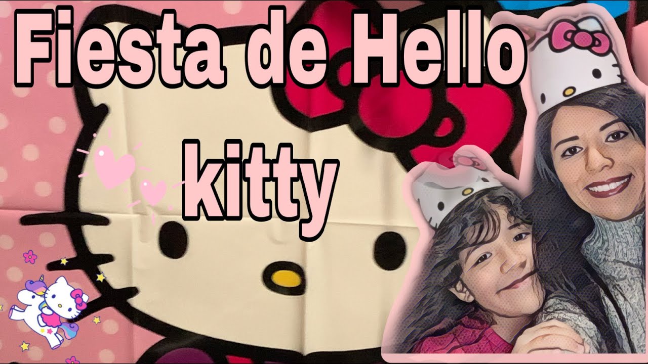 Fiesta de Hello Kitty /vlog vamos a party city - YouTube