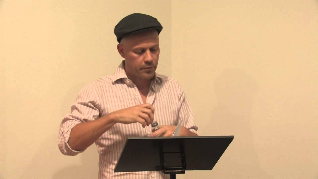 David Buuck Book Release Reading - Pierogi Gallery, Brooklyn - YouTube