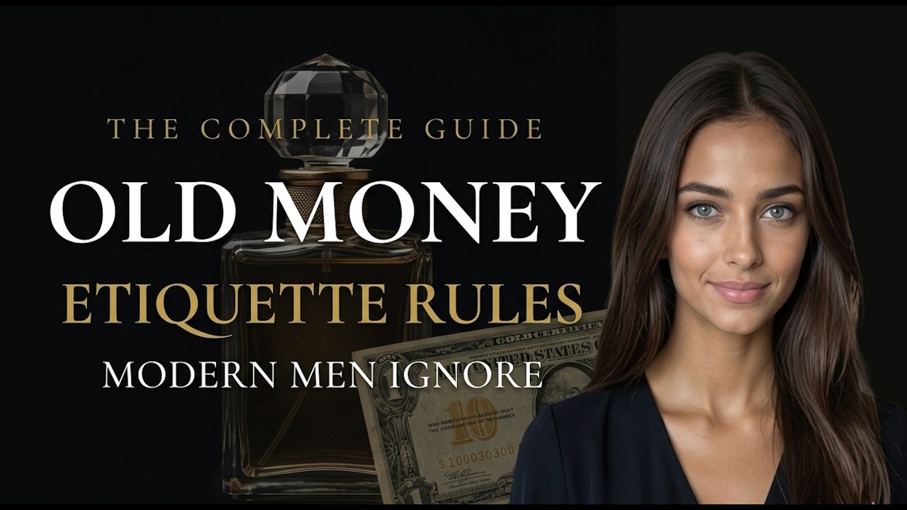 7 Old Money Etiquette Rules That Instantly Expose You - YouTube