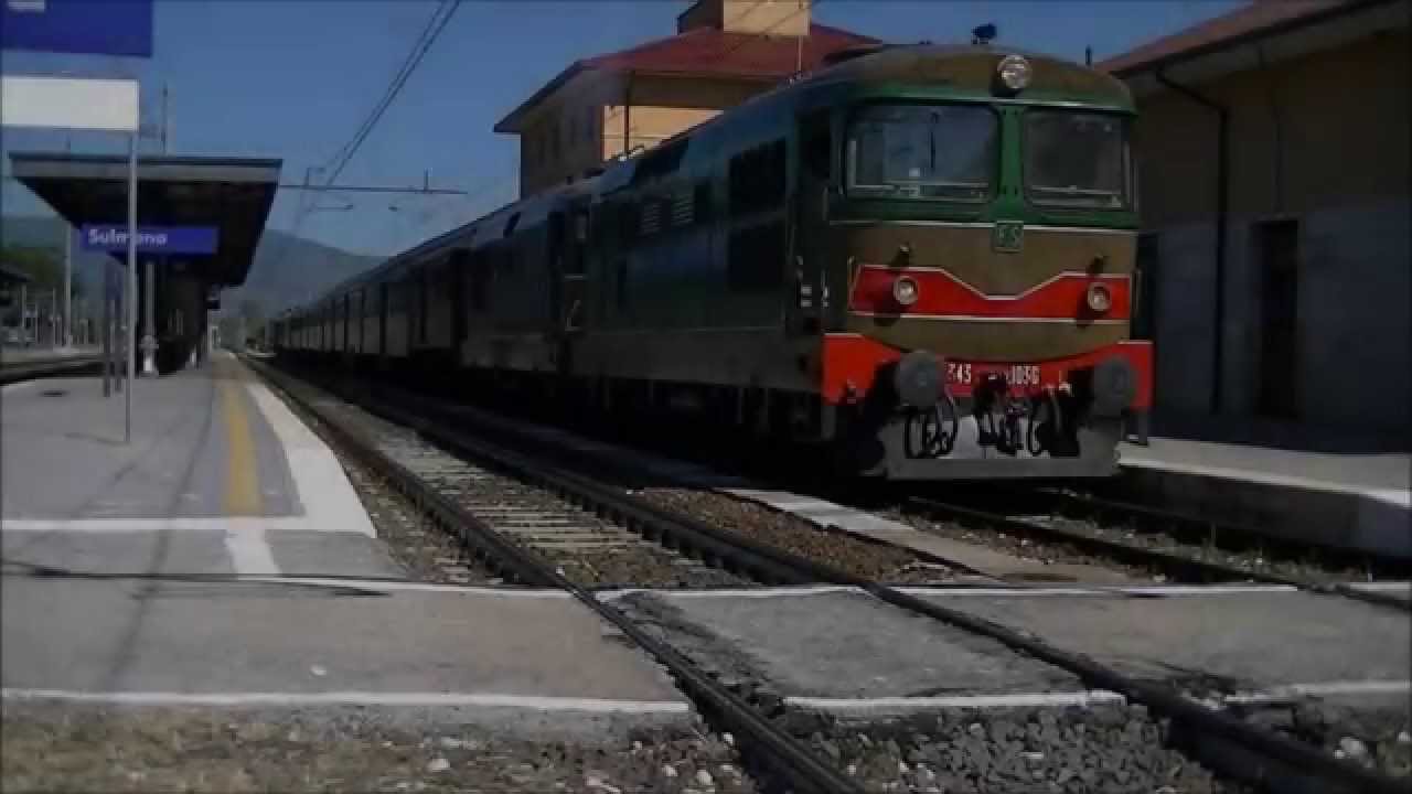 Treno Sulmona - Castel di sangro transiberiana d'Italia 2014 - YouTube