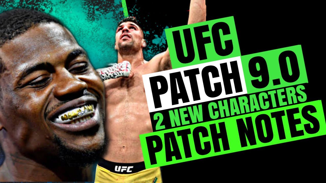 UFC 4 Update 9.0 - 2 New Fighters and Patch Notes - YouTube