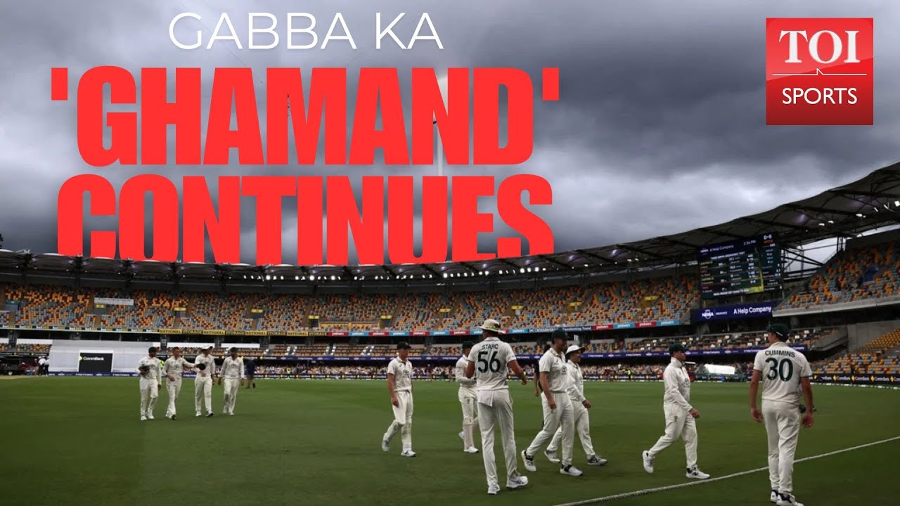 India, Australia play out to a dramatic draw at The Gabba | Rain the ...