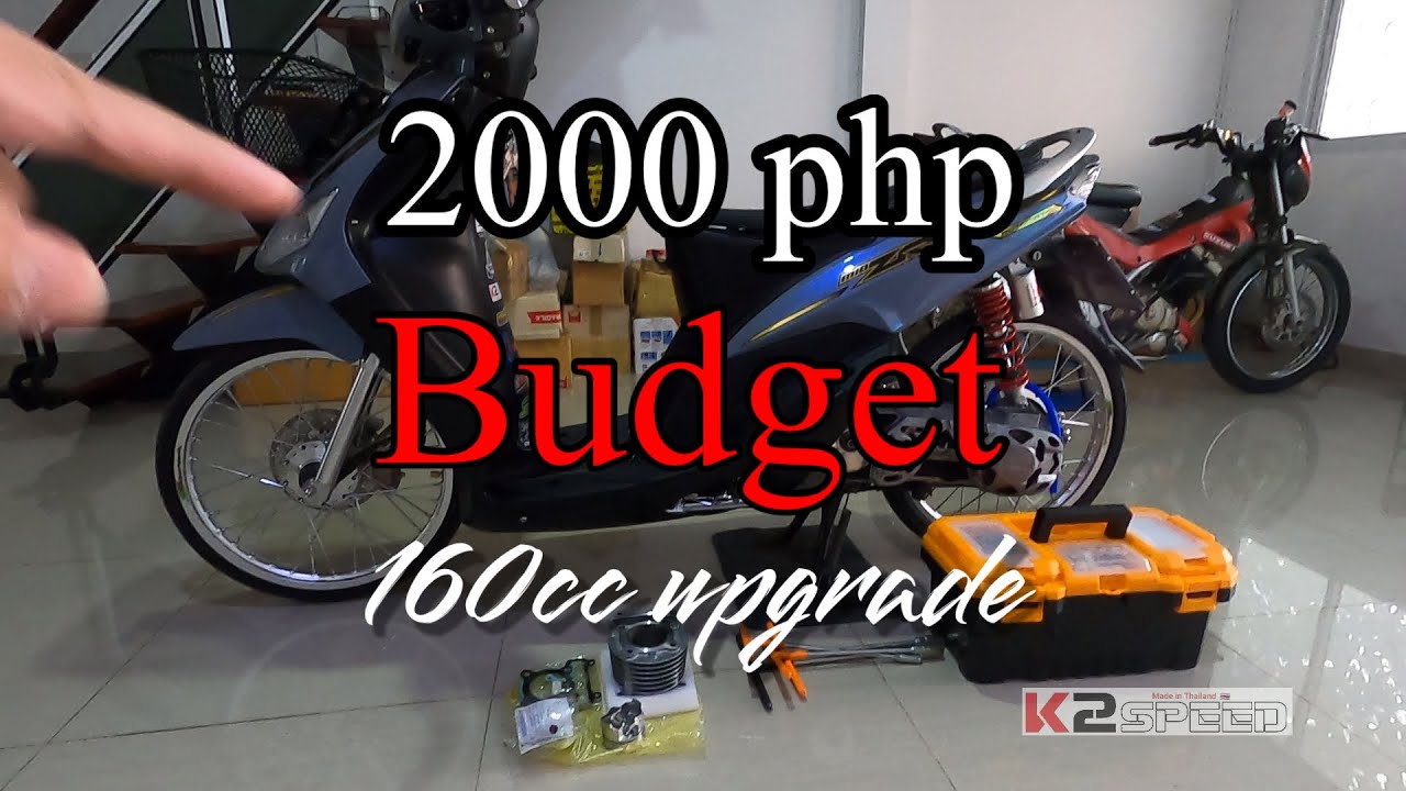 Mio 2,000 php 160cc upgrade / 59 all stock / 5WR - YouTube