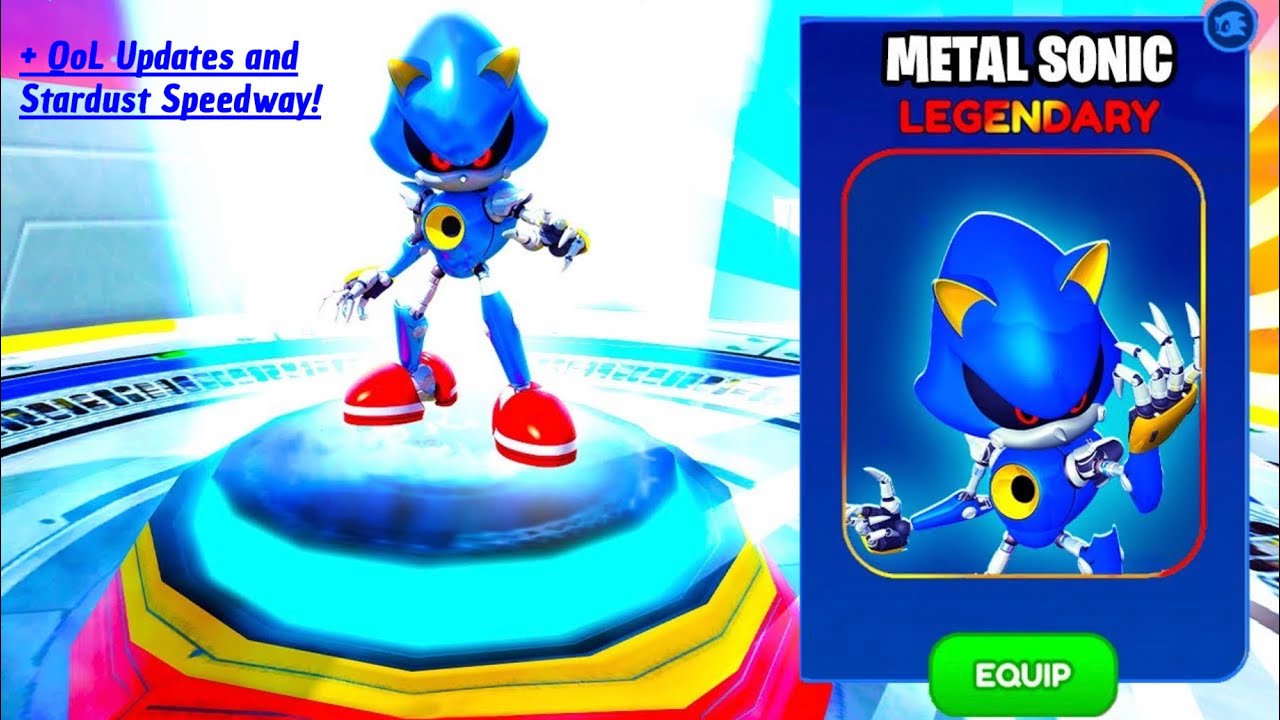 *CRAZY* Metal Sonic Re-run in SSS + Stardust Speedway!!! - YouTube