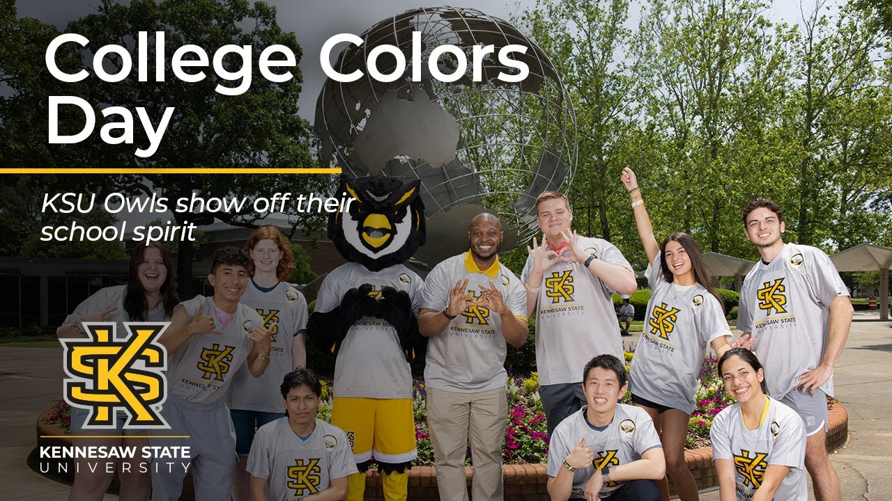 Kennesaw State University 2023 College Colors Day - YouTube