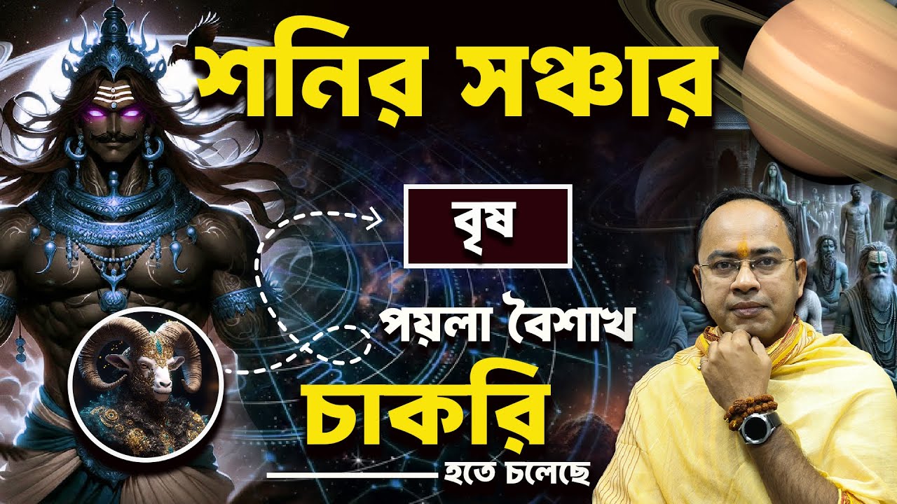 Brisha Rashi – শনির সঞ্চার – শনি রাহুর সহাবস্থান | বৃষ রাশি (Taurus ...