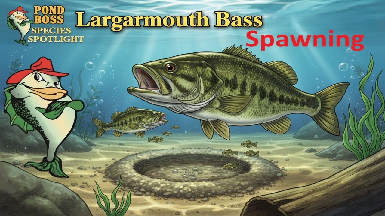 🐟 ️🐟 How Largemouth Bass Spawn - YouTube