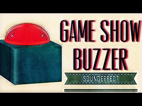 Game Show Buzzer Sound Effect / Wrong Buzzer Sound / Royalty Free ...