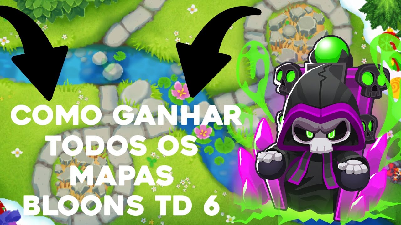 Como vencer todos os mapas,bloons td 6 - YouTube