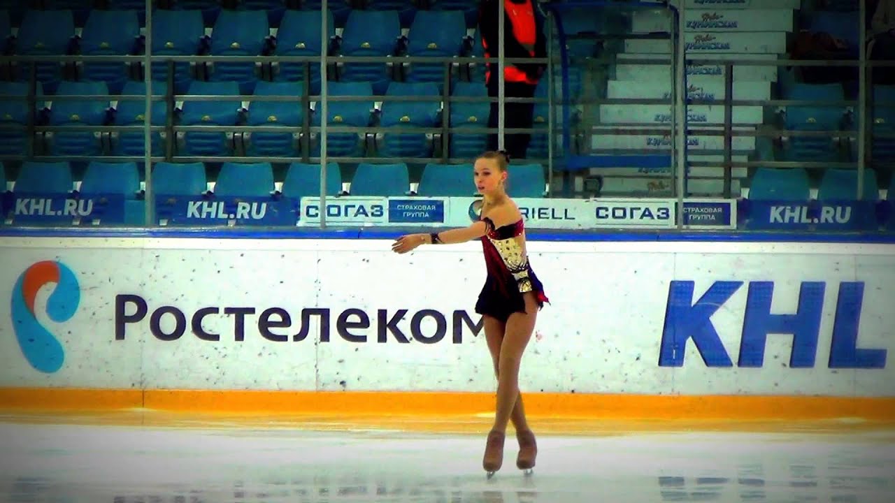 Александра Саютина. Произвольная программа. アレクサンダーSayutina。フリープログラム ...