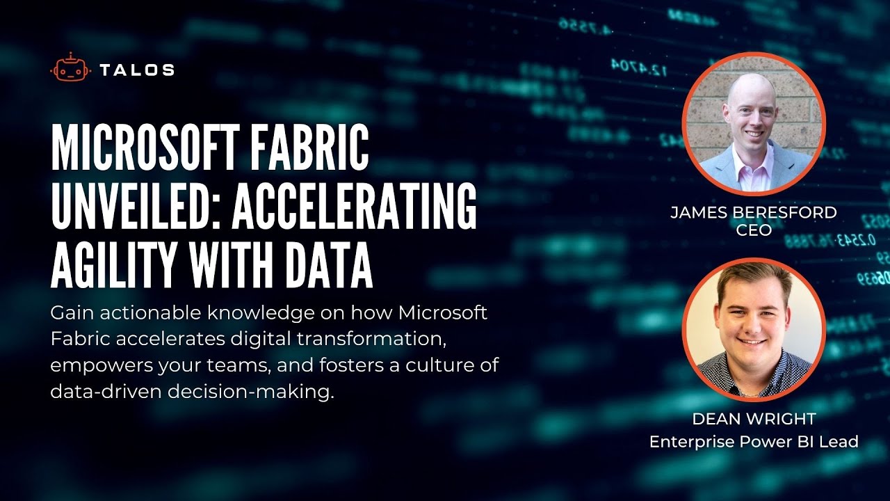 Microsoft Fabric Unveiled: Accelerating Agility With Data - YouTube