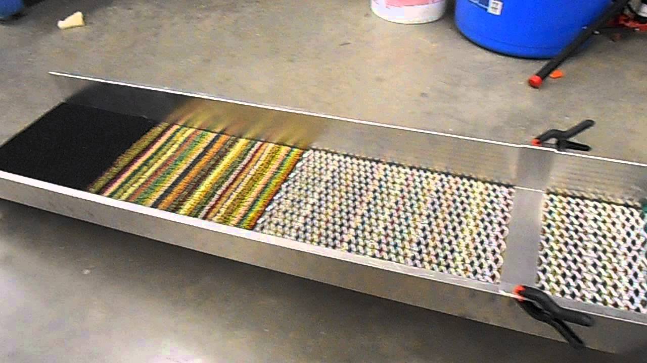 High banker modified for fine gold recovery - YouTube