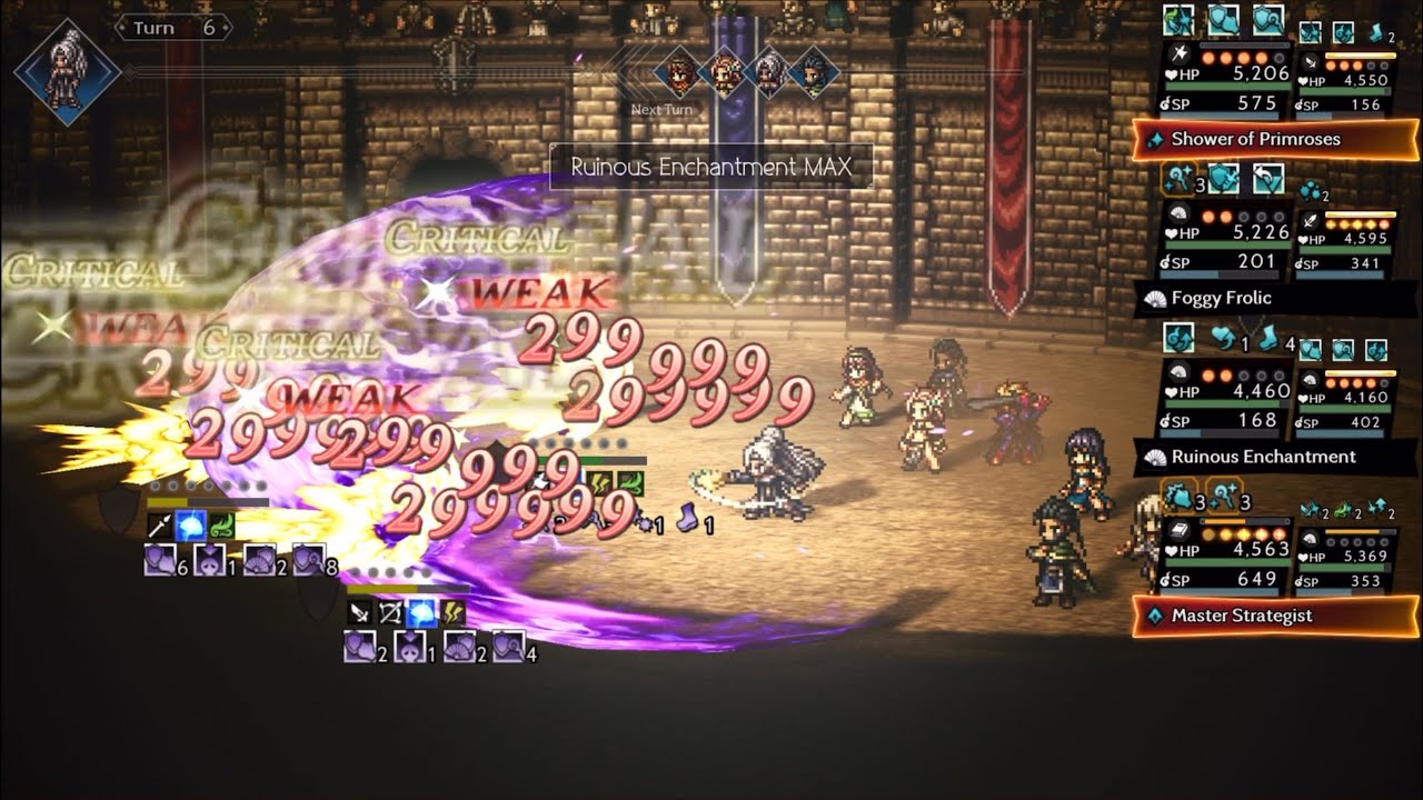 Hammy EX3 (7T) ft. Tatloch | Octopath CotC - YouTube