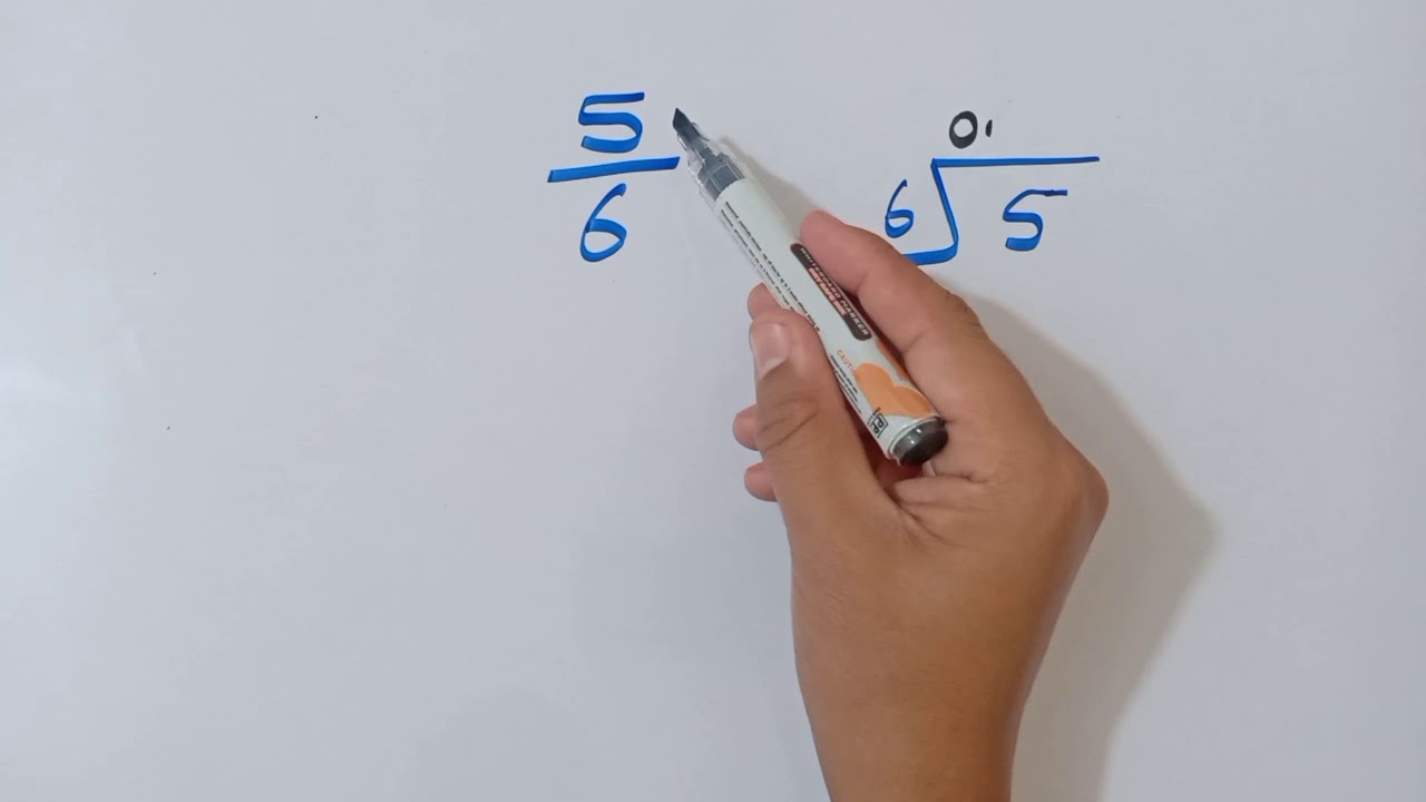 Dividing by a decimal ( including infinite division) - YouTube