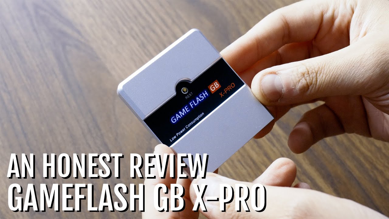 An Honest Review on the Gameflash GB XPRO in 2024 | EDGB Clone Gameboy ...