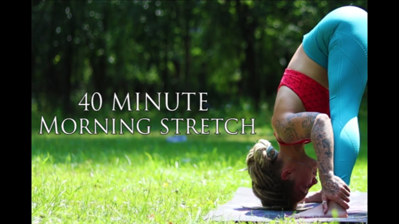 YOGA ~ MORNING FULL BODY STRETCH 40 min ~ All levels ~ - YouTube