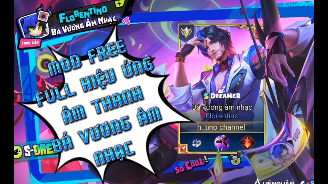 Mod Skin Flo S Dreames ! Full kỹ năng hiệu ứng âm thanh cực đỉnh - YouTube