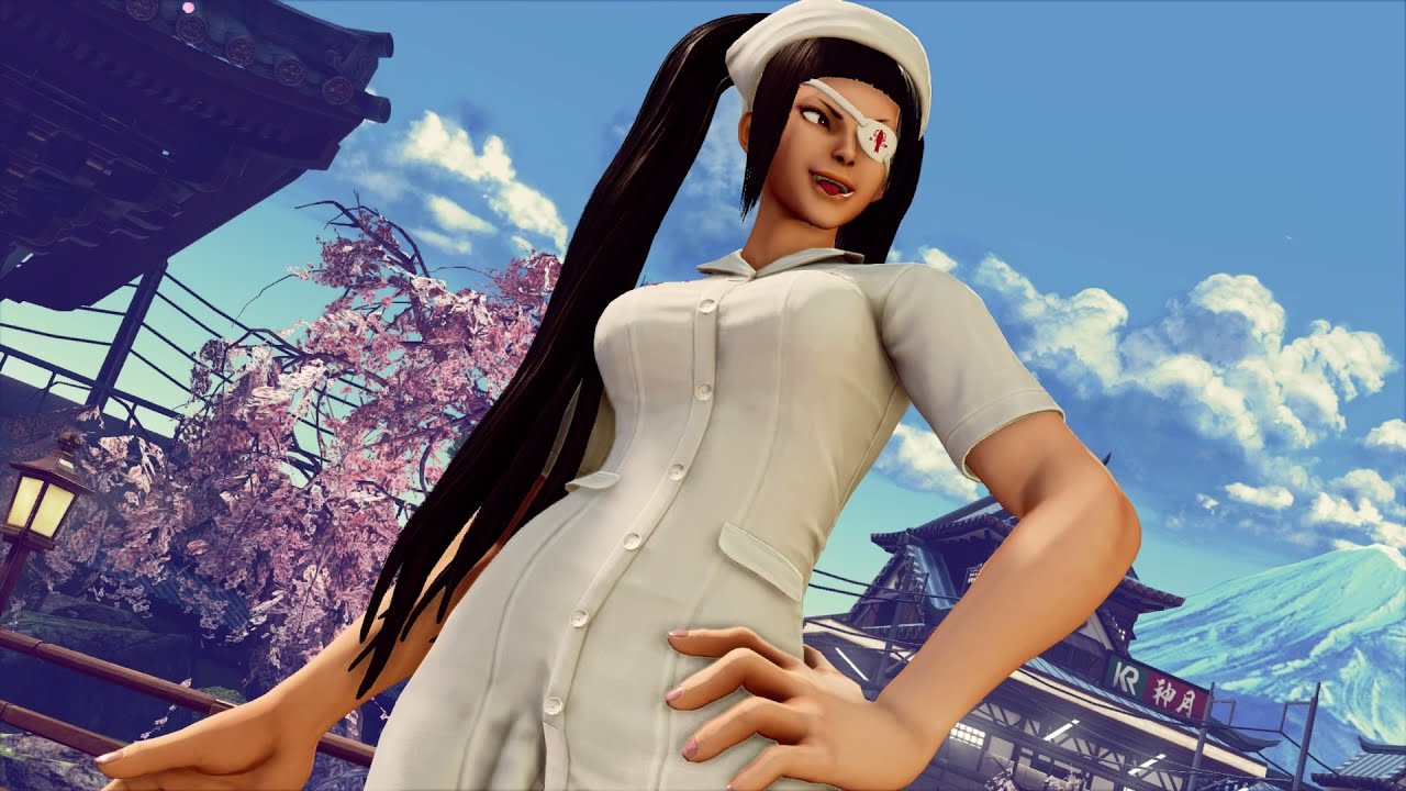 SFV: Juri Professional costume showcase All colors + alternate - YouTube