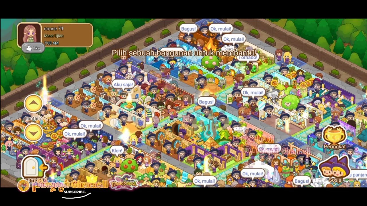 Magic School Story Best Layout Design Terbagus Asrama Lama Berpoin ...