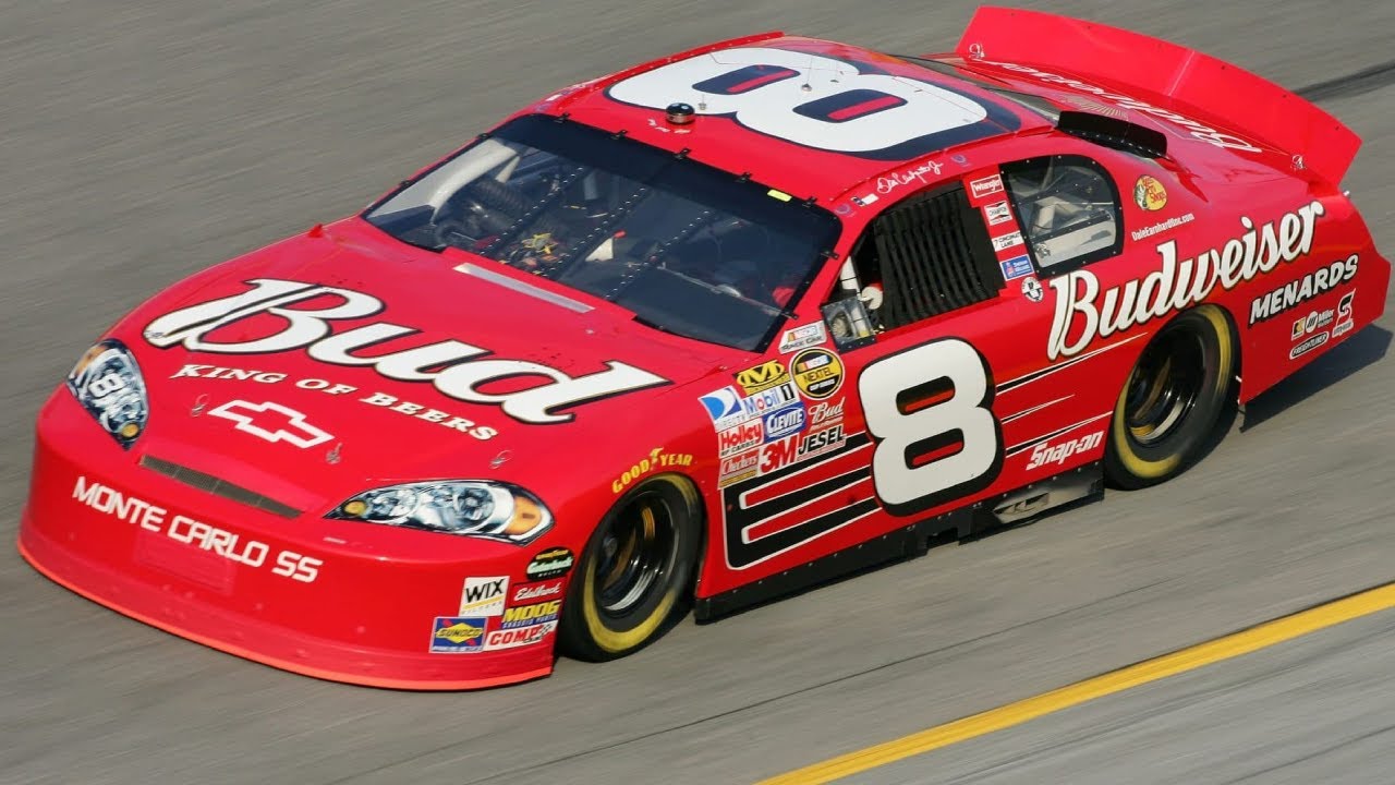 Ranking Dale JR's Budweiser paint schemes - YouTube