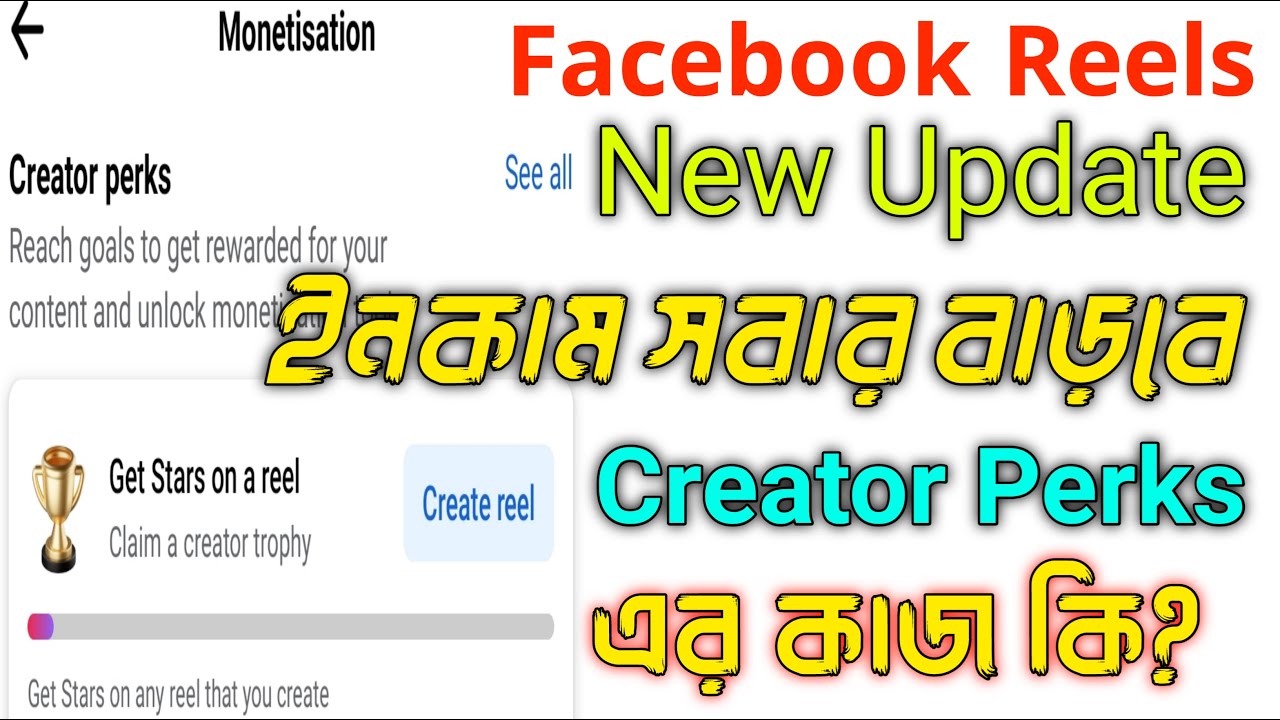 Facebook Reels Income|Creator Perks Facebook|Get Star on Facebook ...