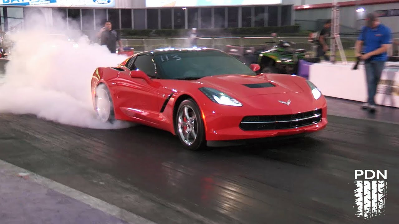 C7 Corvettes running 11's - YouTube