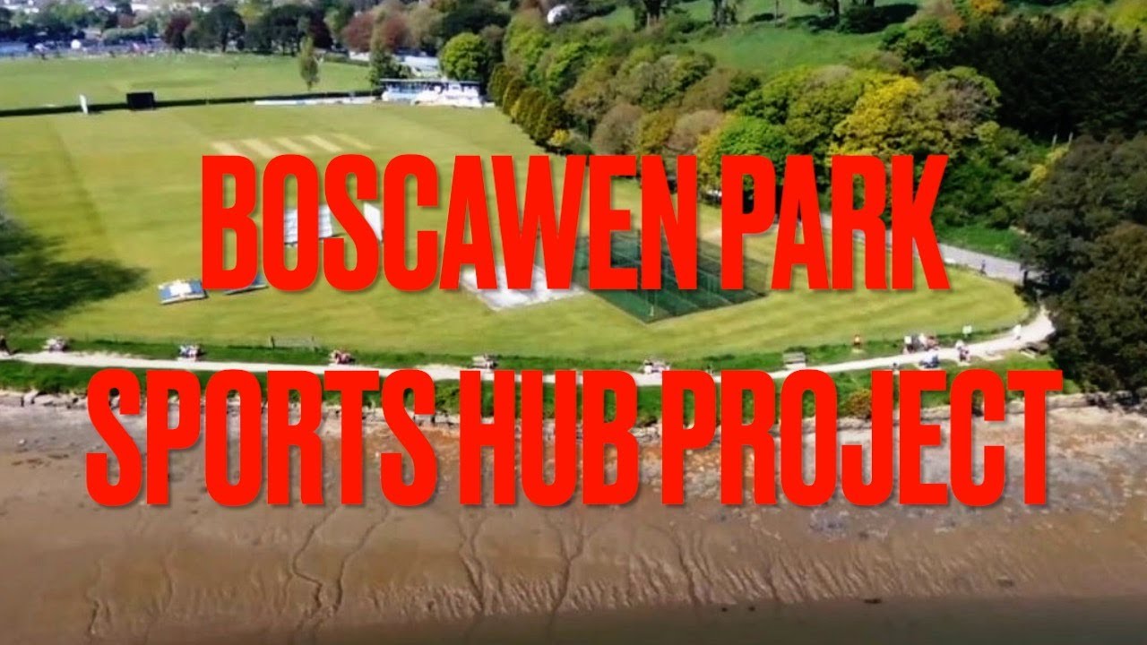 Boscawen Park Sports Hub project - YouTube