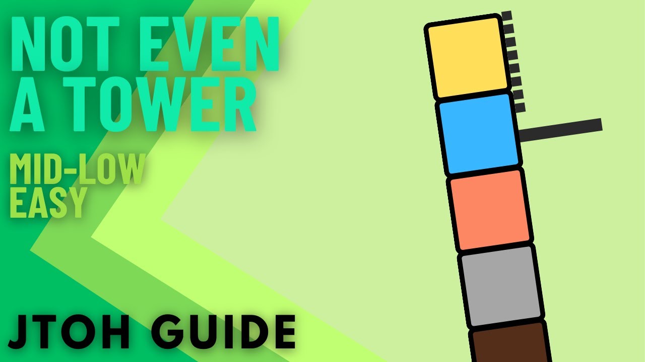 Not Even A Tower (NEAT) | JToH Guide - YouTube
