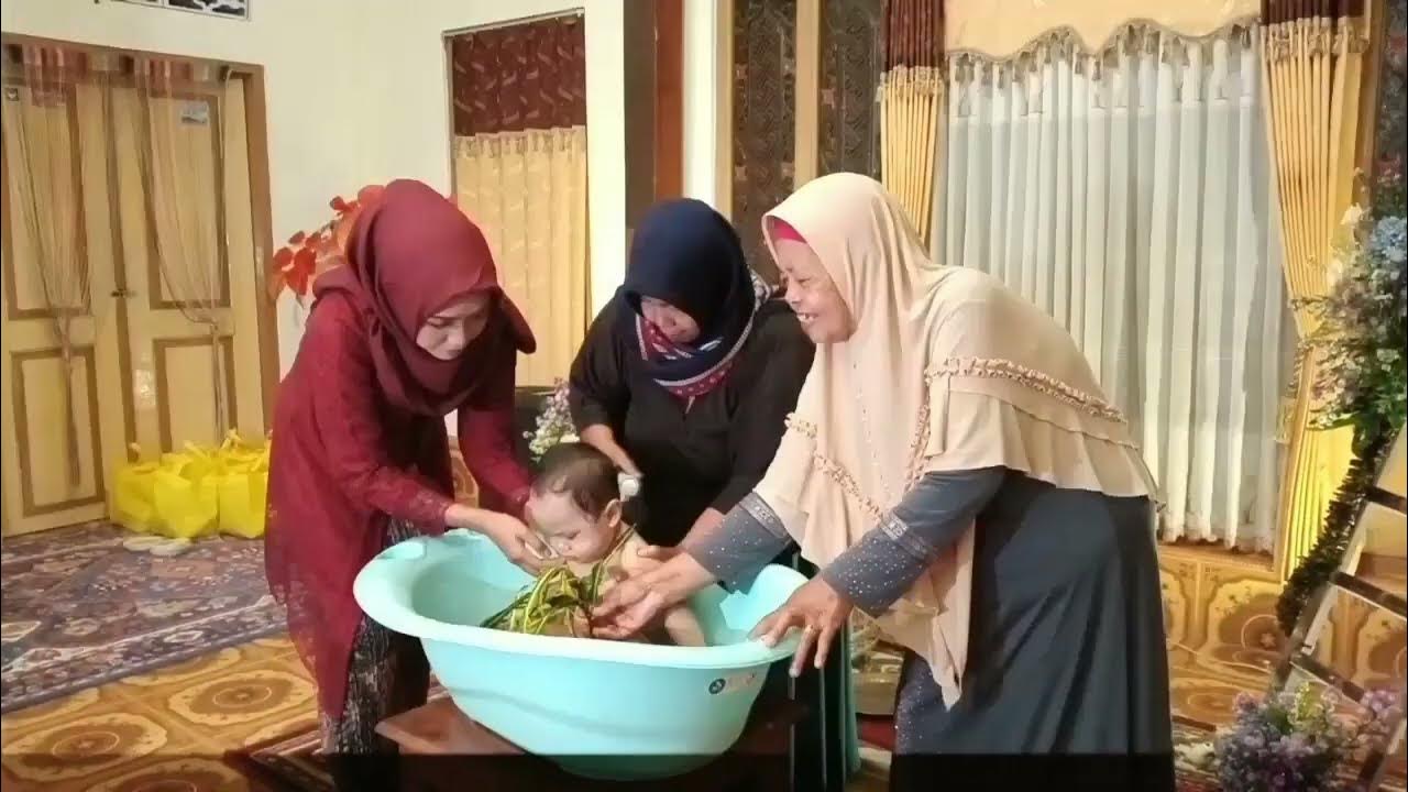 TEDAK SITEN /PITONAN ,TRADISI 7 BULANAN BAYI ADAT JAWA ‼️ - YouTube