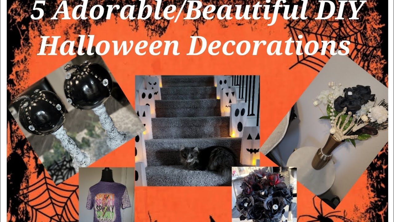 Gothic Farmhouse Decor (Also perfect for Halloween)! 🌟DIY Decor!🌟 - YouTube