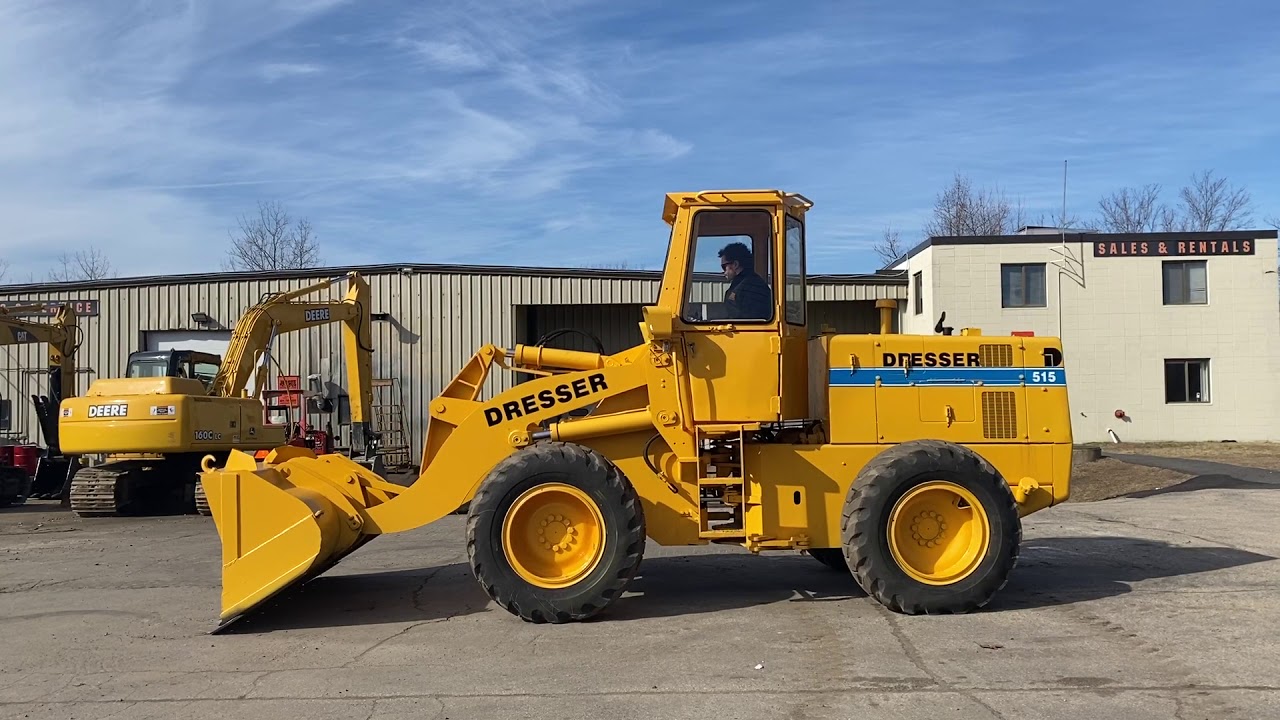 1980 DRESSER 515 WHEEL LOADER! - YouTube