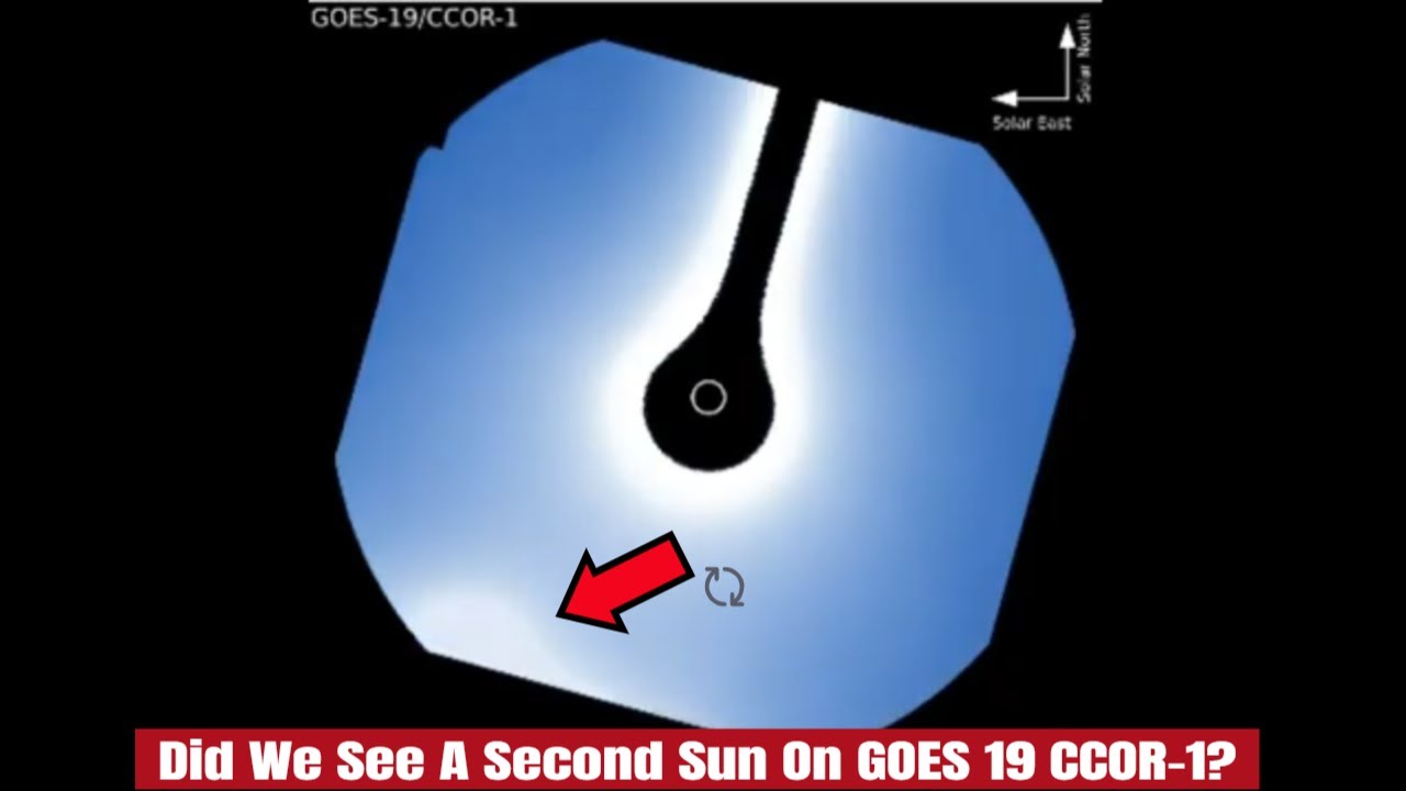 Did We See A Second Sun On GOES 19 CCOR-1? - YouTube