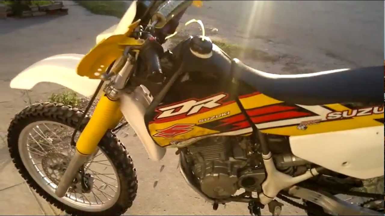 DR 350 R MOD. 1995 - YouTube