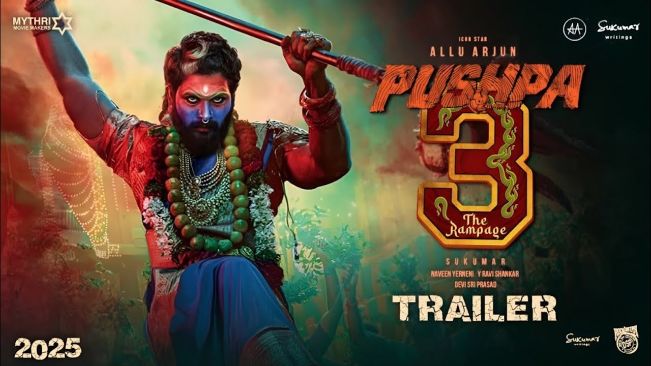 Pushpa 3 Trailer | Allu Arjun | Pushpa3 Movie Trailer | Pushpa 3 ...