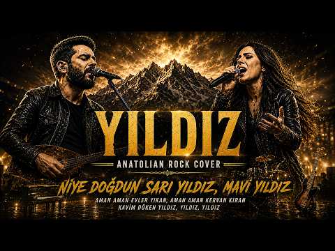 YILDIZ | Bir Yıldız Doğdu Nur ile | Anadolu Rock Cover (Ali Ekber Çiçek Türküsü) | Güçlü Düet