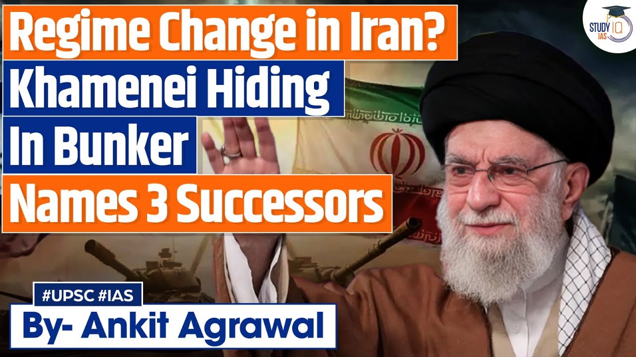 Iran's Khamenei Hiding In Bunker | Pick Successors | Israel, Iran War ...