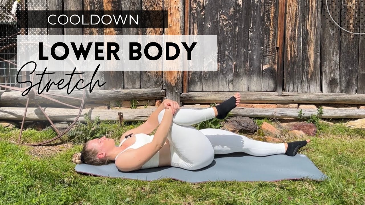 Lower Body Focused Stretch Session | 12 minute Cool Down - YouTube