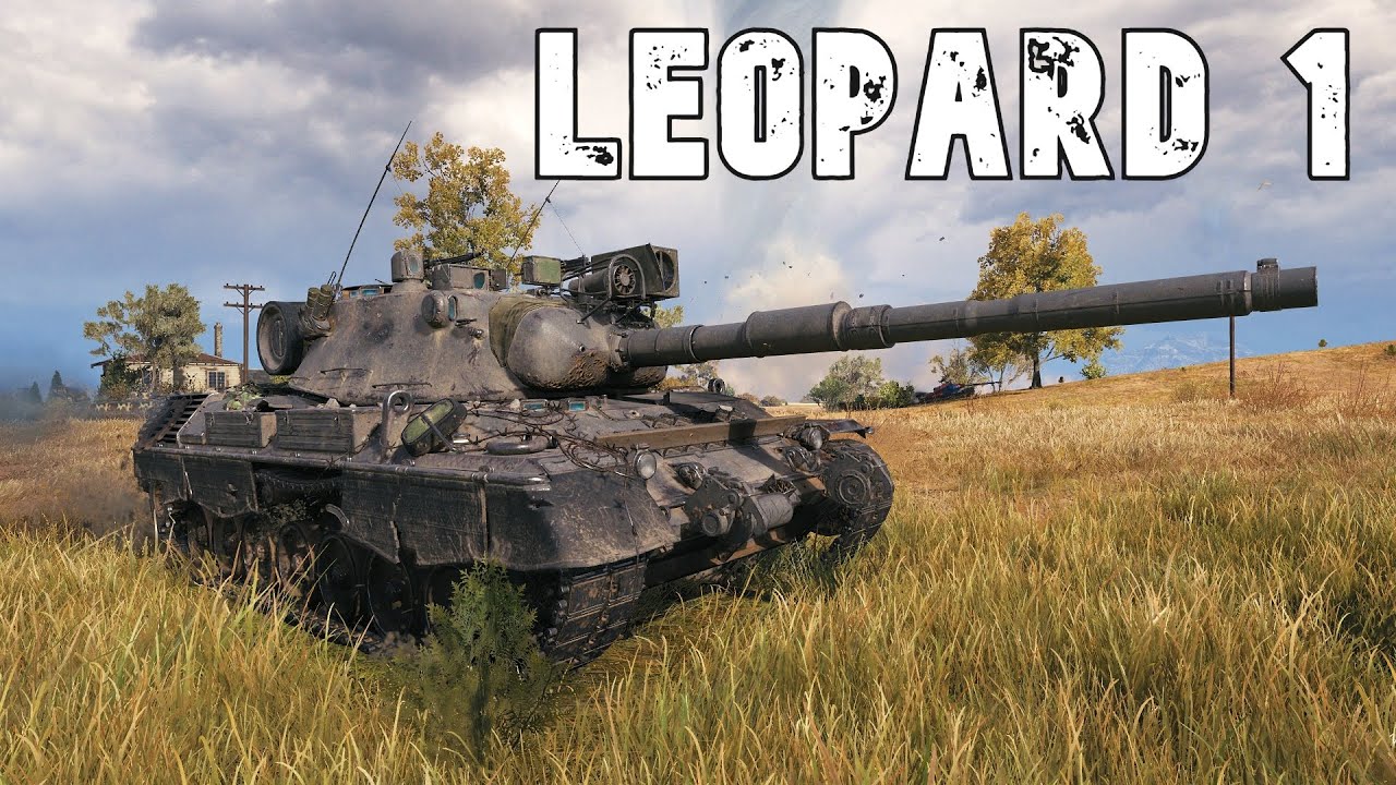 World of Tanks Leopard 1 - German Medium Tank Sniper - YouTube