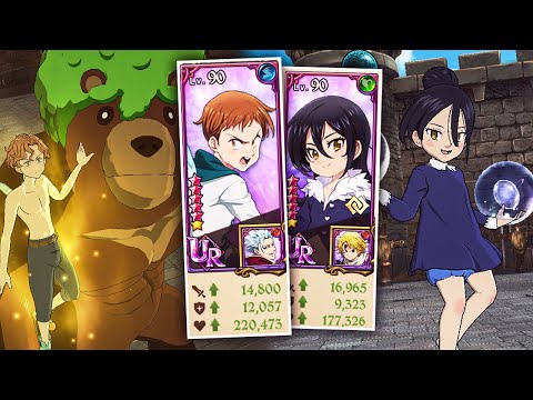 The *BEST* Festival King & Loli Merlin Go CRAZY with Debuffs?!?! (PvP Showcase) 7DS Grand Cross