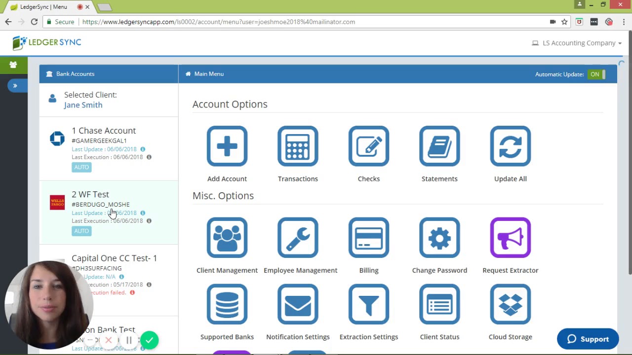 Ledgersync's SMS Functionality - YouTube