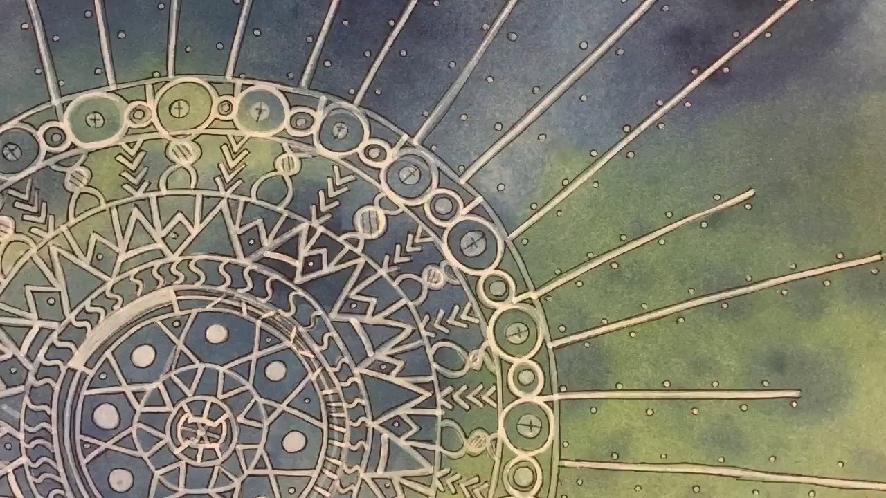 Mandala tekenen - YouTube