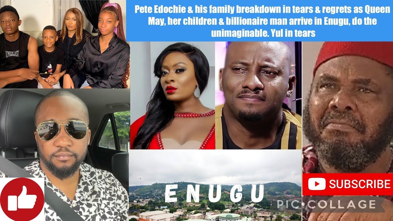 Pete Edochie & family breakdown as Queen May, her children & MD man in ...