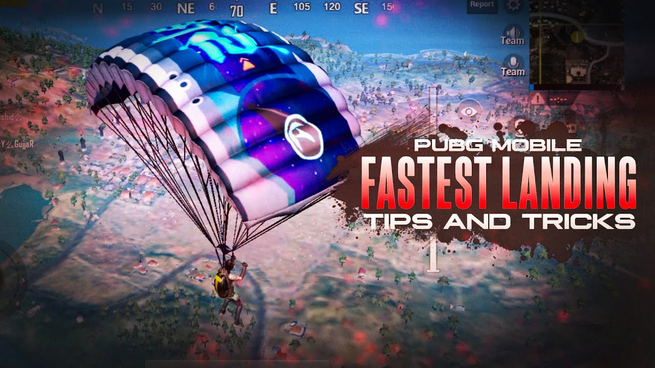 How to Land Fast in PUBG Mobile | Land Faster Like Pro in PUBG Mobile ...